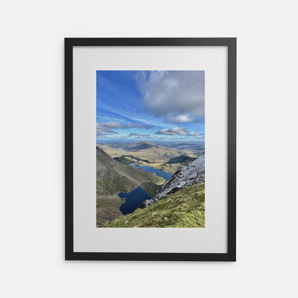 Snowdon Poster - Etsy