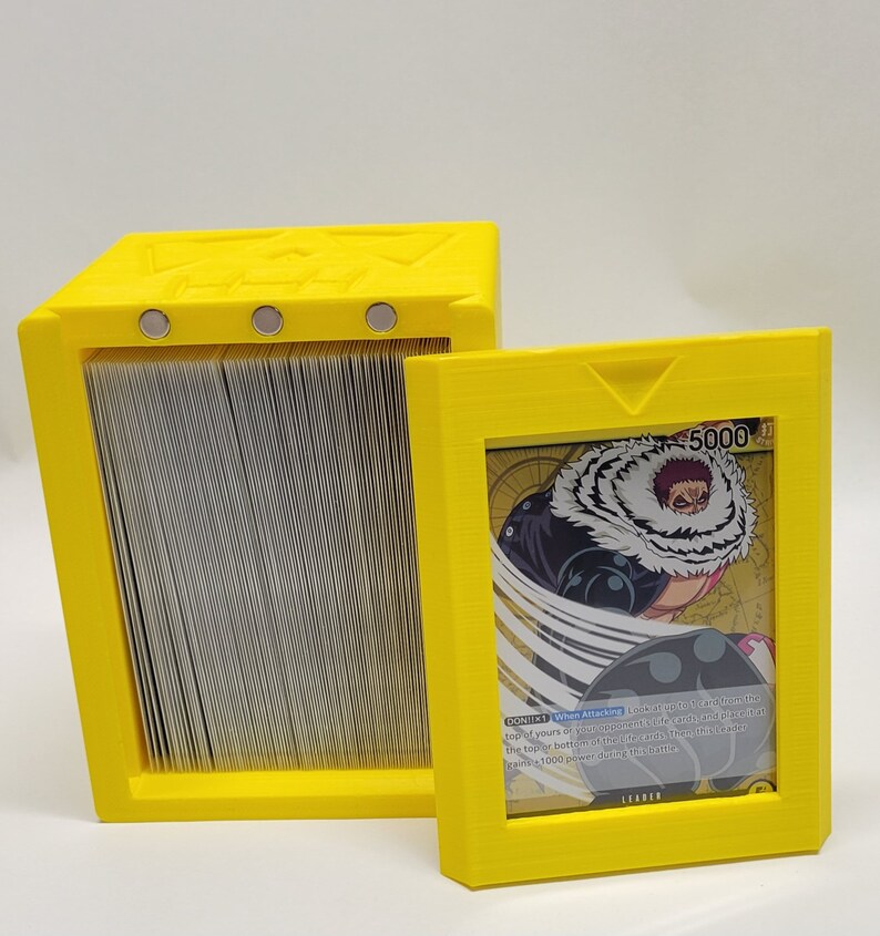 One Piece Premium Showcase Deck Box | Katakuri - Etsy