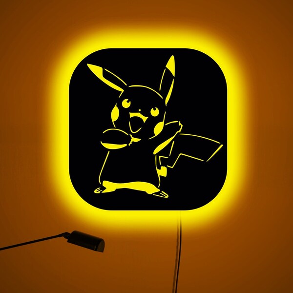 Pikachu Neon Sign - Etsy