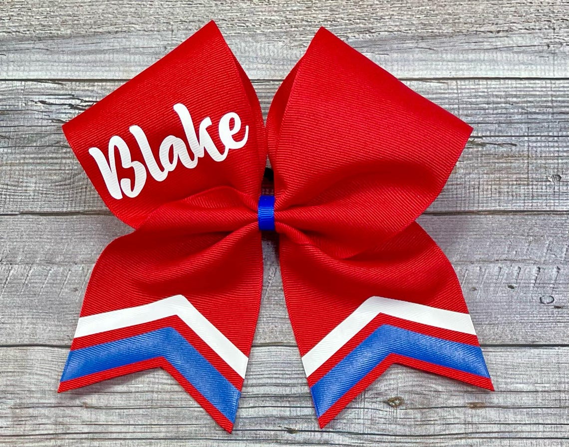 Orange and Black Cheer Bow, Orange Cheer Bow, Black Orange Cheer Bow ...
