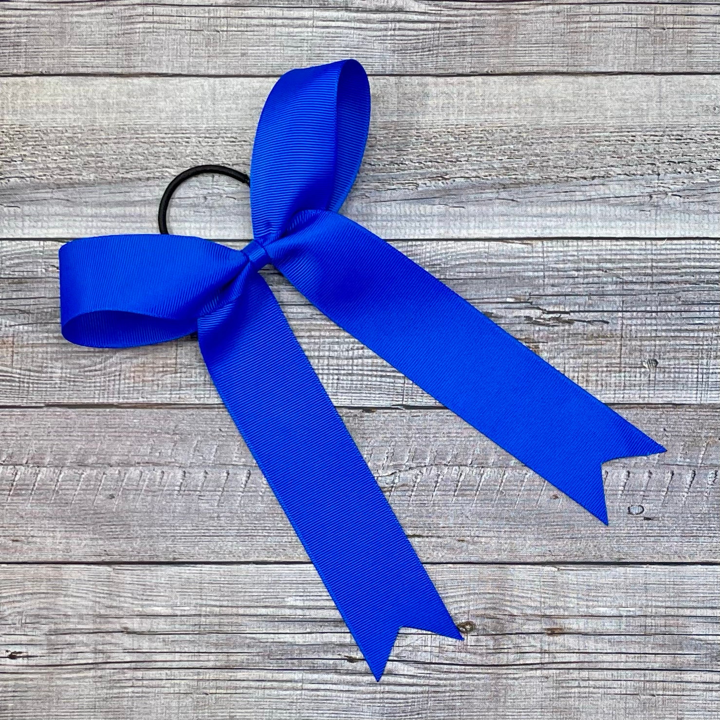 Skinny Collegiate Cheer Bow, Royal Blue Cheer Bow, Add Personalization ...