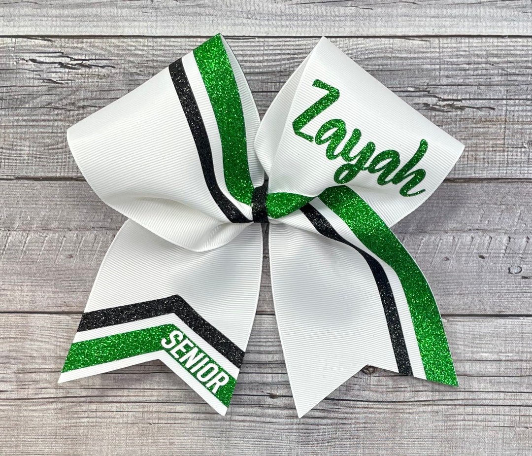 Custom Glitter Cheer Bow, Competition Bow, Cheer Bow, Sparkly Cheer Bow ...