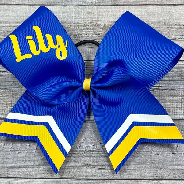 Gold Cheer Bow - Etsy