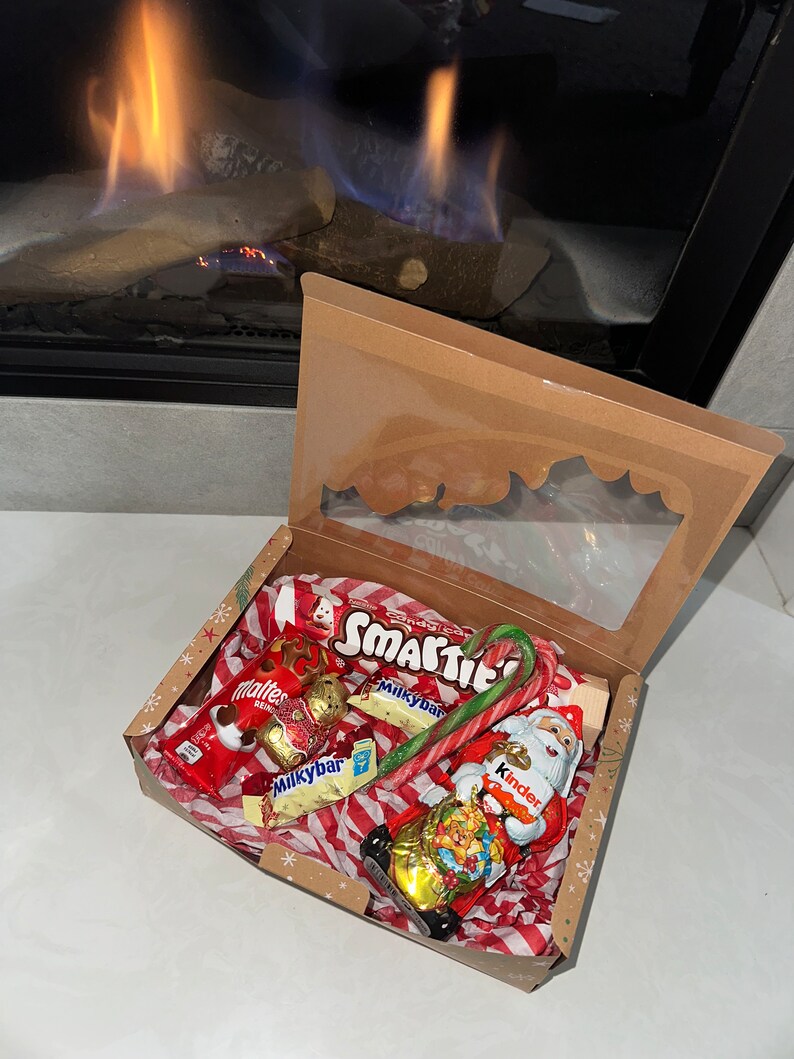 Childrens Christmas Chocolate Box - Etsy