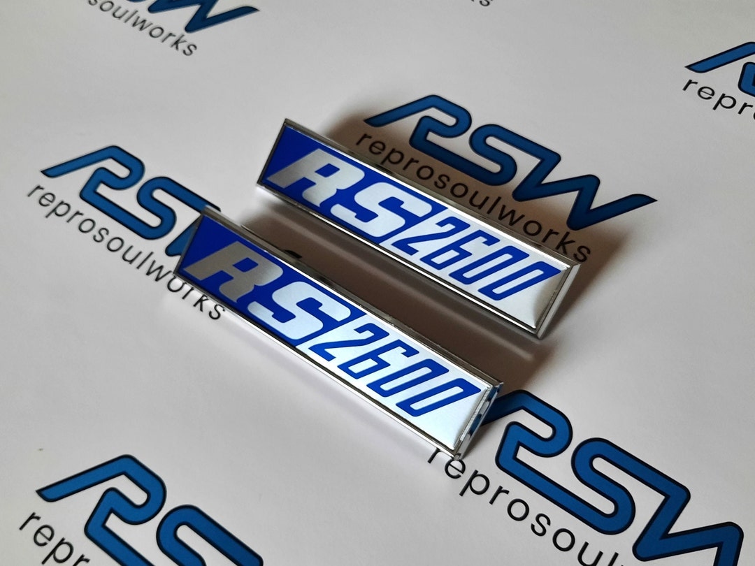 Ford Capri Mk1 RS2600 Badges - Set of 2 - Etsy