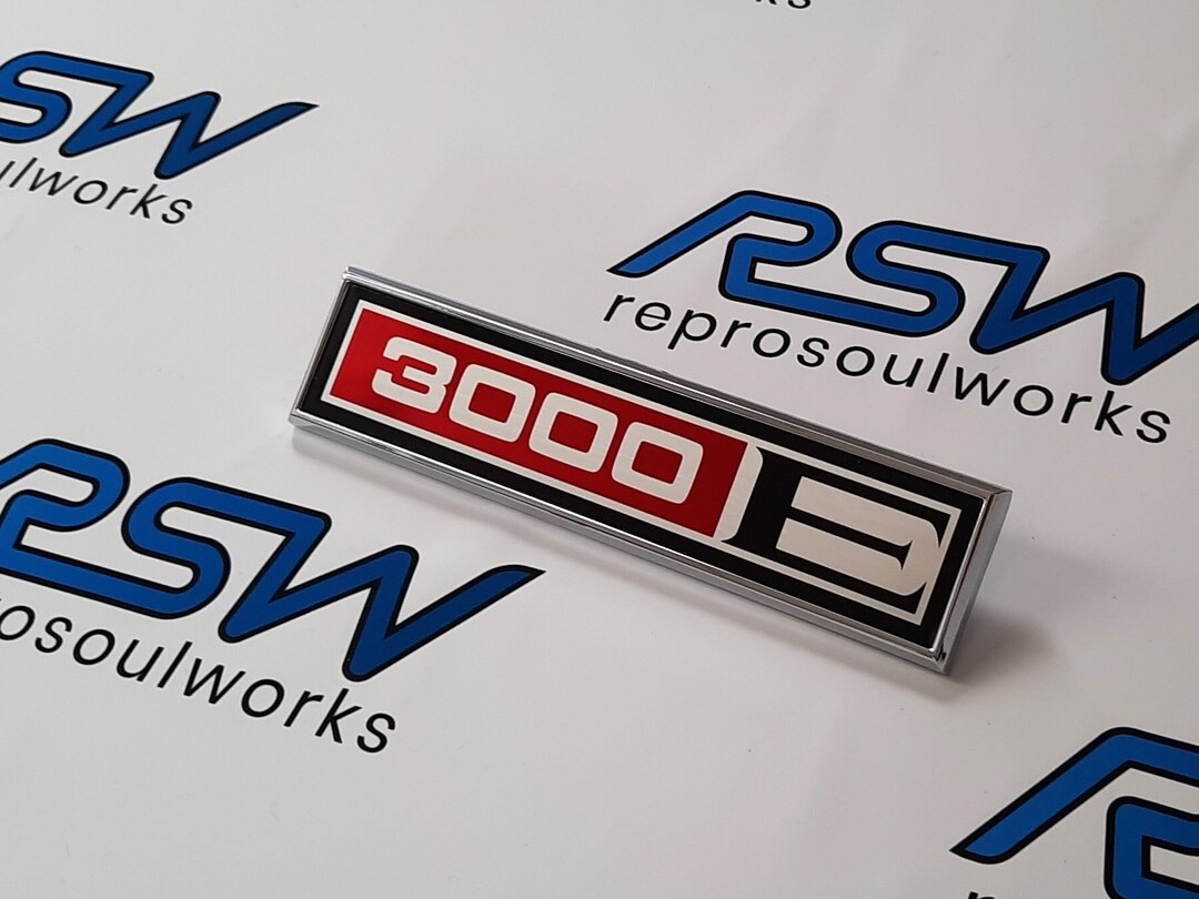 Ford Capri Mk1 3000E Badge - Single Badge - Etsy