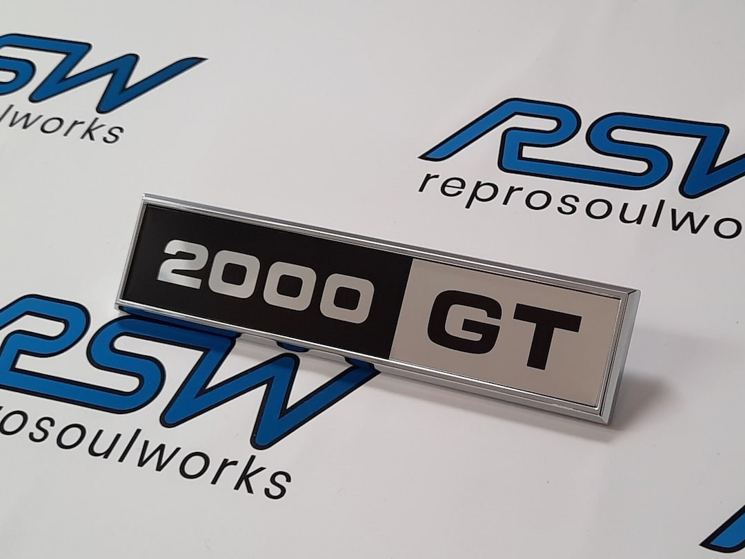 Ford Capri 2000GT Badge Single Badge - Etsy