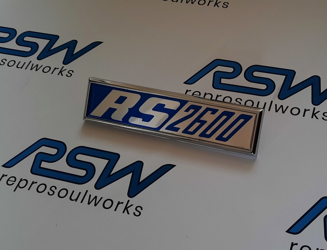 Ford Capri Mk1 RS2600 Badge Single Badge - Etsy UK