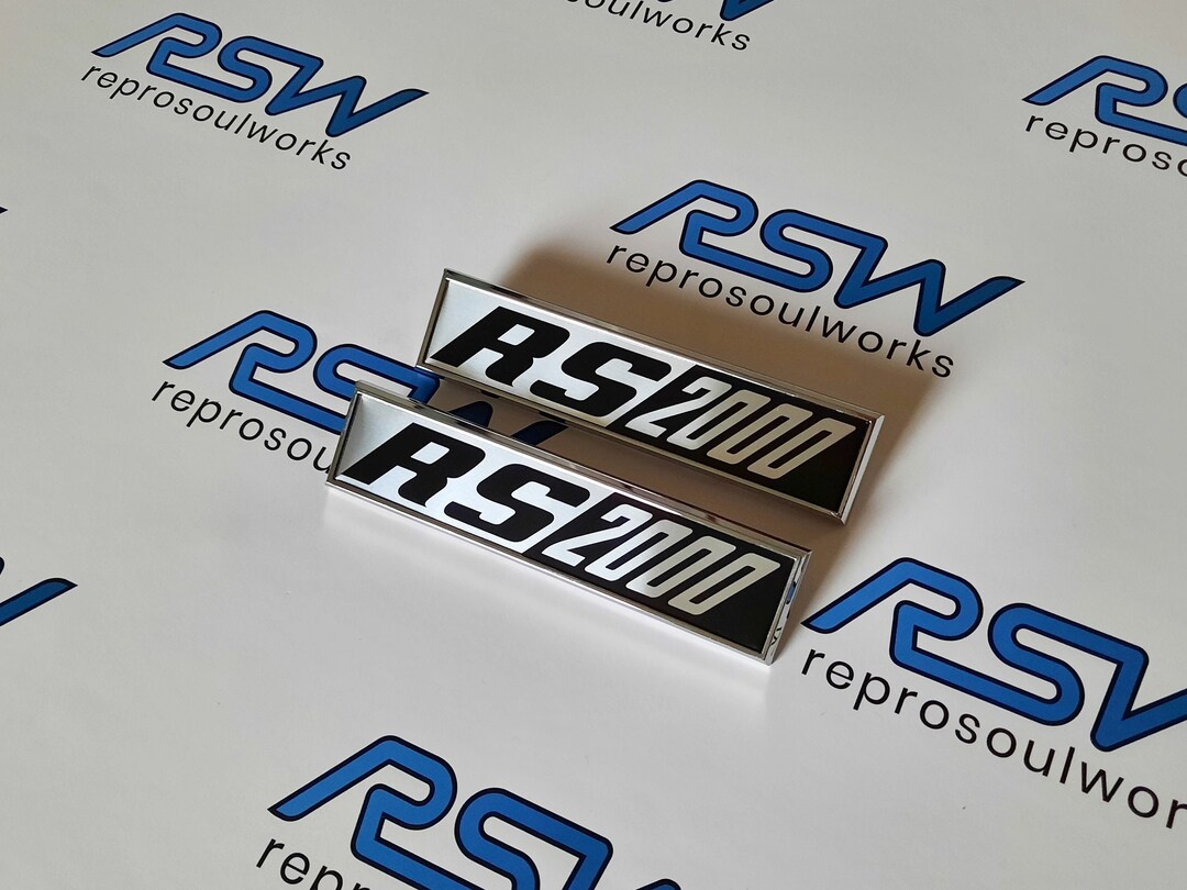 Ford Escort Mk1 RS2000 Badges Set of 2 - Etsy