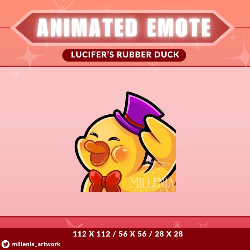 Lucifer Duck - Etsy