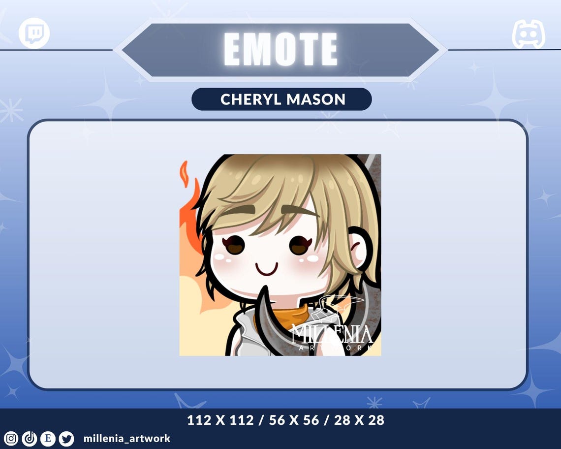 Cheryl Mason This is Fine Emote - Twitch, Youtube, Discord | Streamer ...