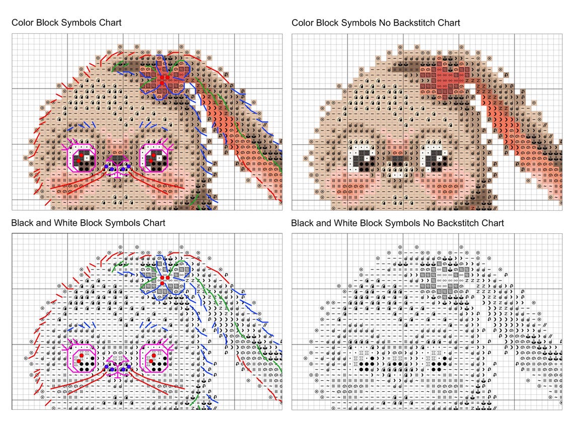 Bunny in Pocket Cross Stitch Pattern | Pocket Rabbit Counted Cross ...