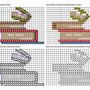 Owl With Books Counted Cross-stitch Pattern Bookworm Bird Bookmark PDF ...