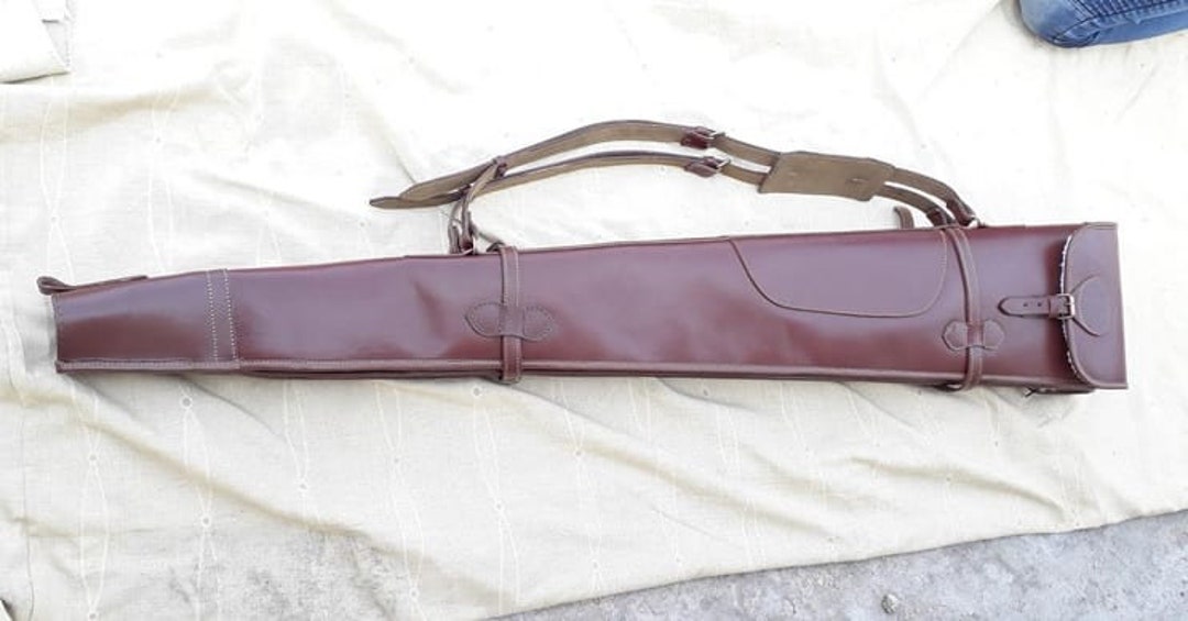 Handmade Leather Rifle Bag Custom Gun Holster Leather - Etsy