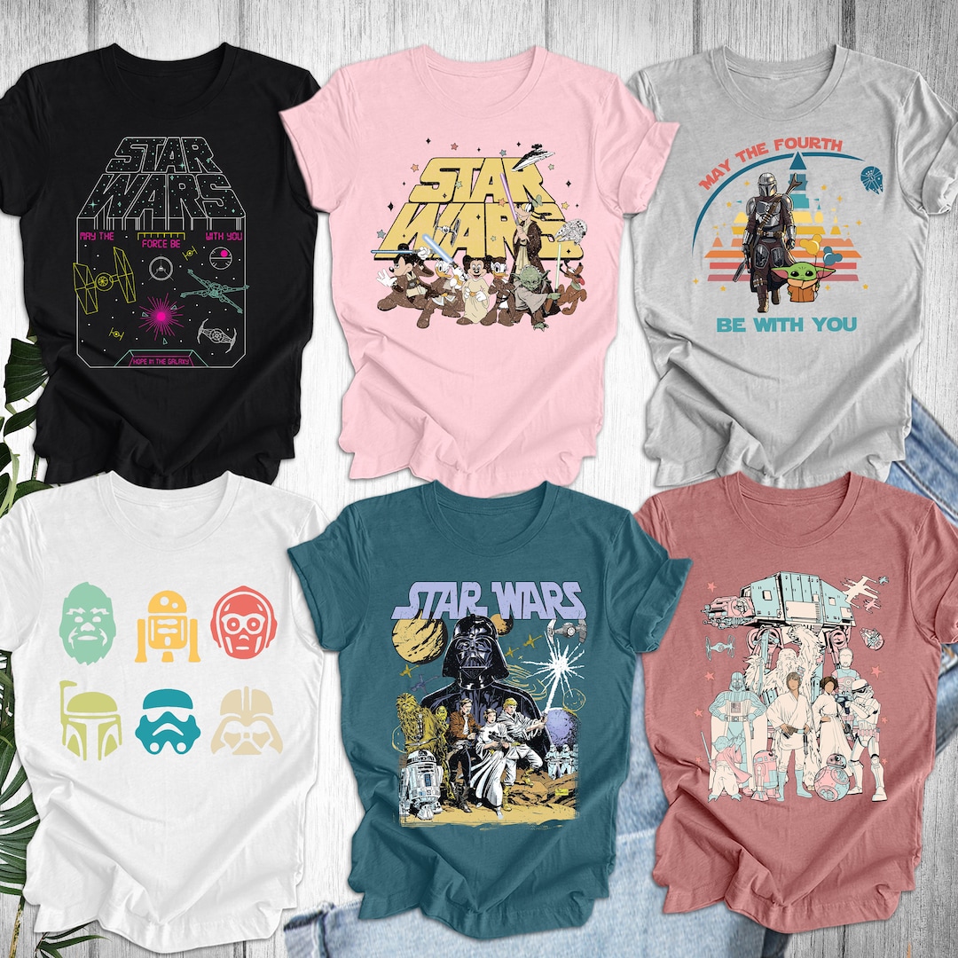 Disney Star Wars Shirt, Star Wars Shirt, Star Wars Party Outfit, Star ...