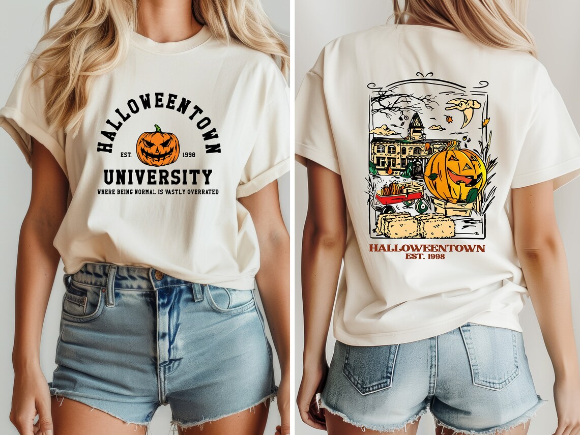 Halloweentown University Sweatshirt Halloweentown Sweatshirt Halloween ...