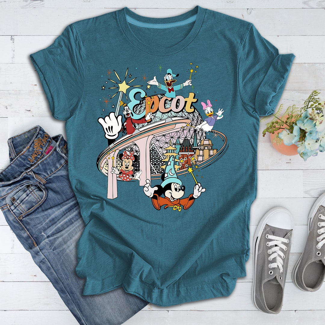 Disney Epcot Shirt, Vintage Epcot 1982 Shirt, Vintage Disney Shirt ...