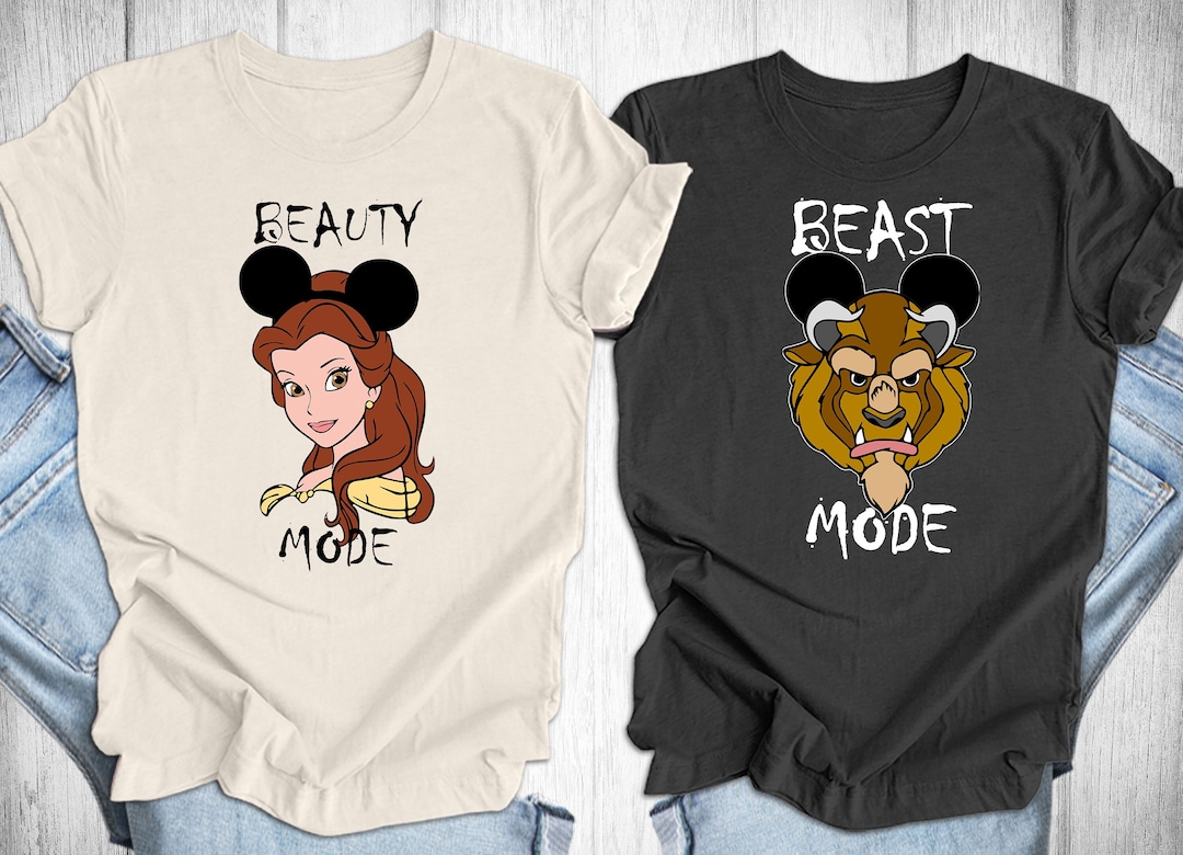 Beast Mode Shirt, Beauty Shirt, Beast Disney Shirt, Disney Shirt ...