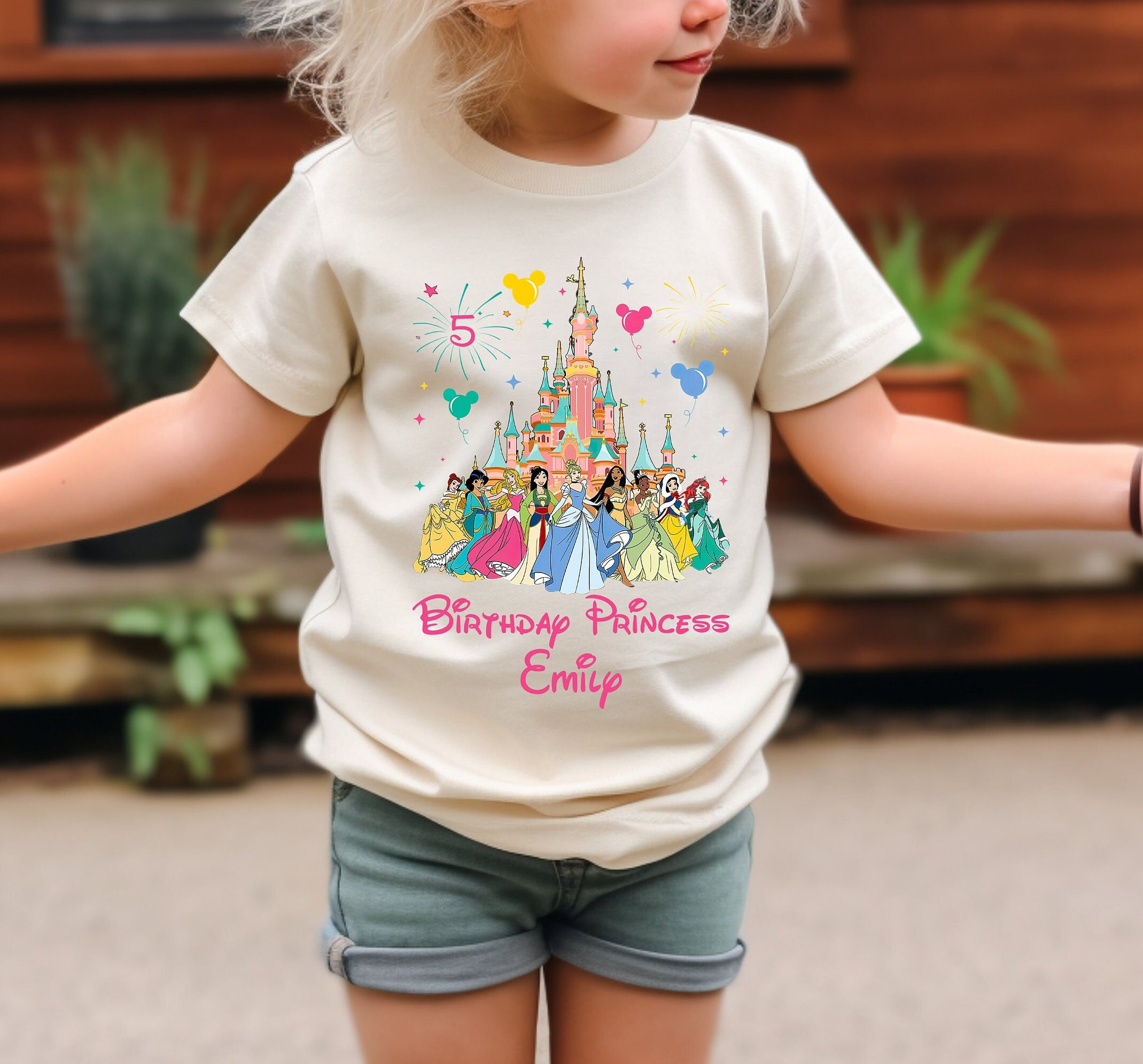 Disney Princess Castle Birthday Shirt, Disney Birthday Family Shirt, Disney Birthday Girl ...