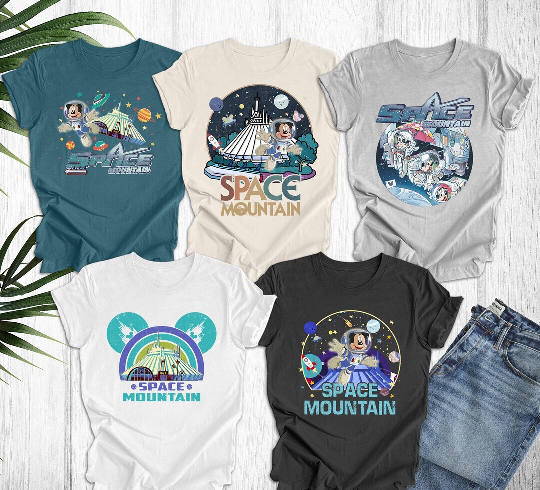 Disney Space Shirt, Space Mountain Shirt, Mouse and Friends Space Shirt ...