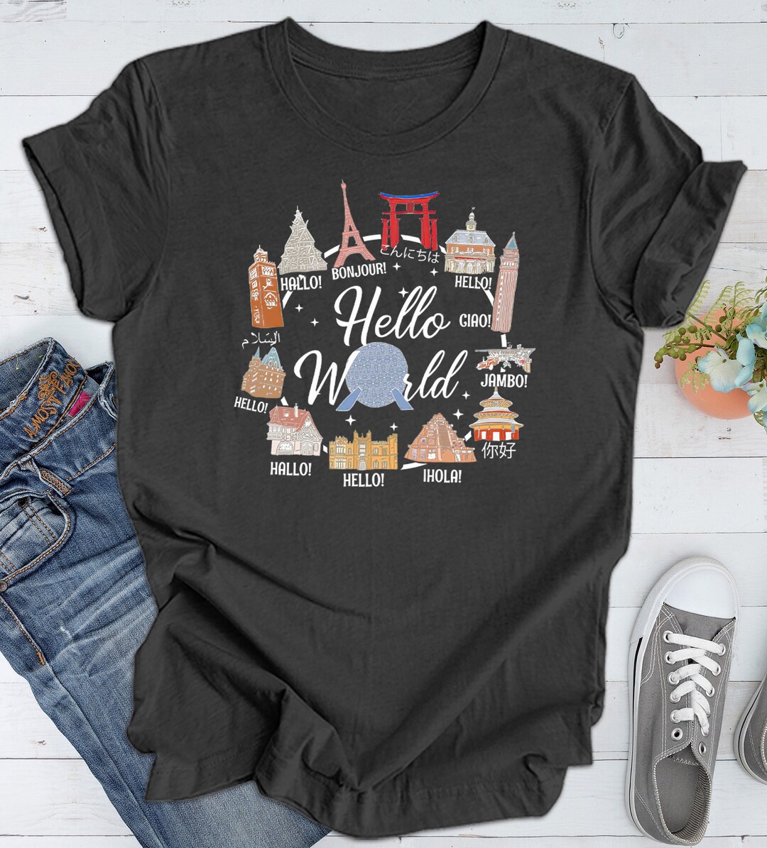 Disney Hello World Shirt, Disney Magic Coordinator Shirt, Tale as Old ...