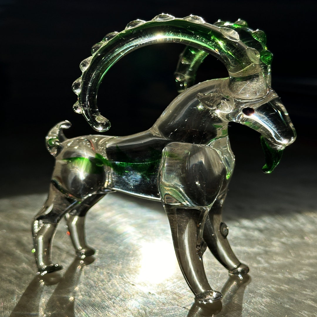 Art Glass Ram Glass Ram Ram Decor Handmade Glass Ram - Etsy UK
