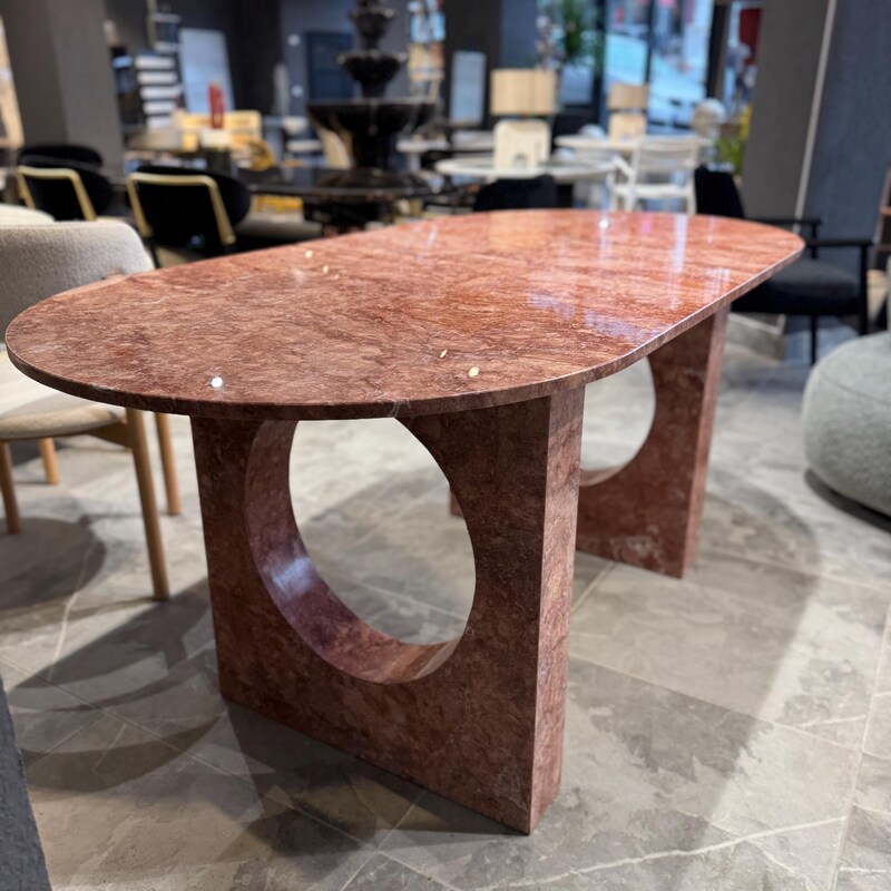 Travertine Dining Table - Etsy
