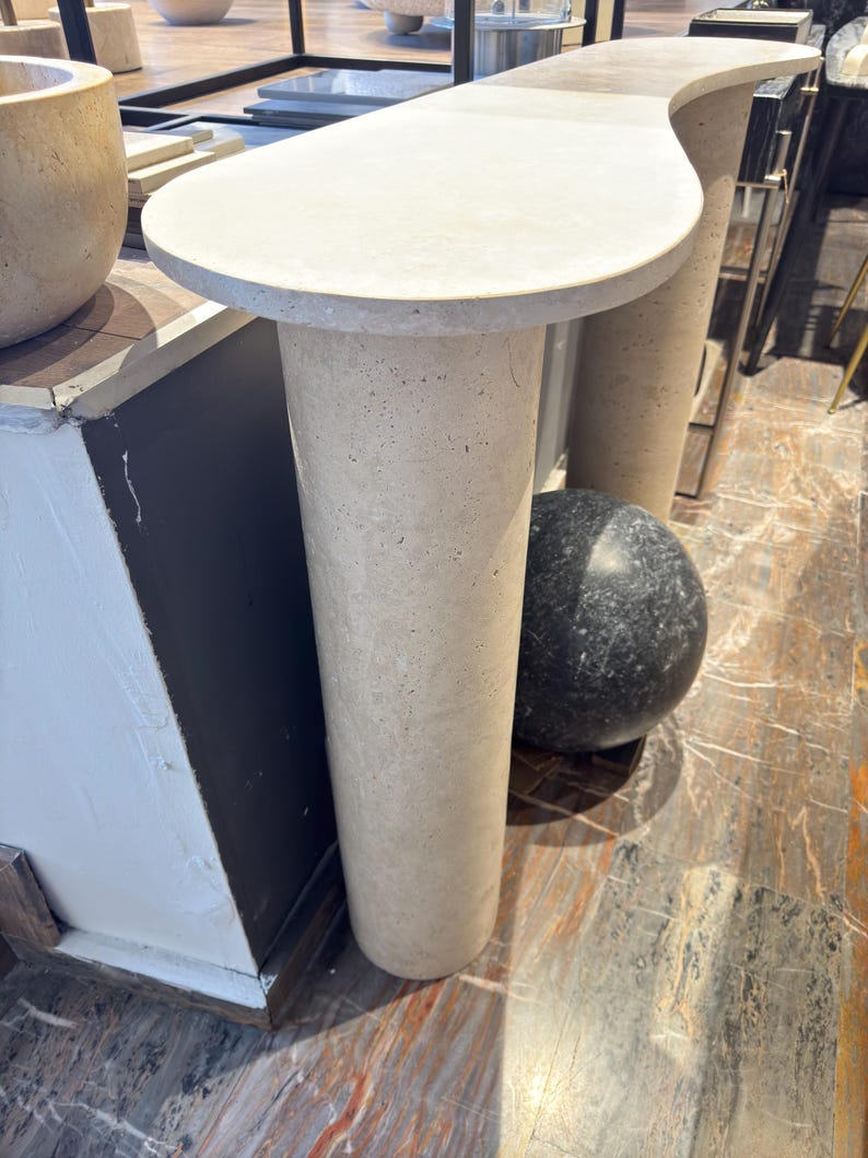 Travertine Console ,travertine Console Table, Natural Stone, Travertine ...