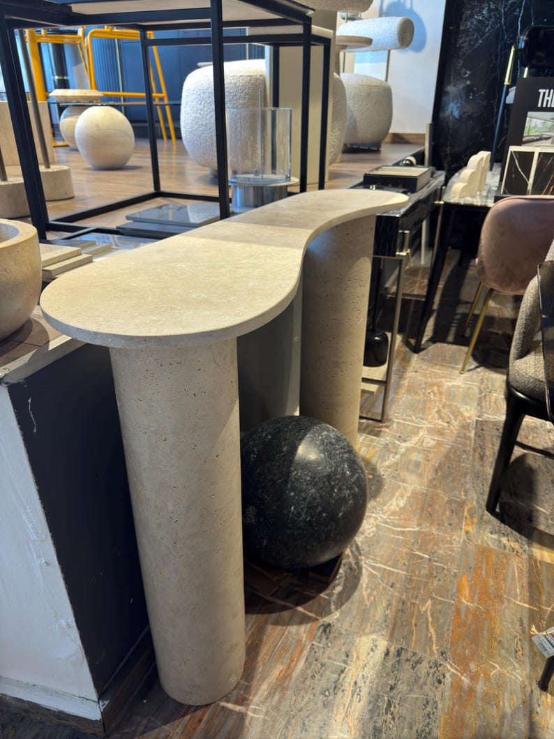 Travertine Console ,travertine Console Table, Natural Stone, Travertine ...