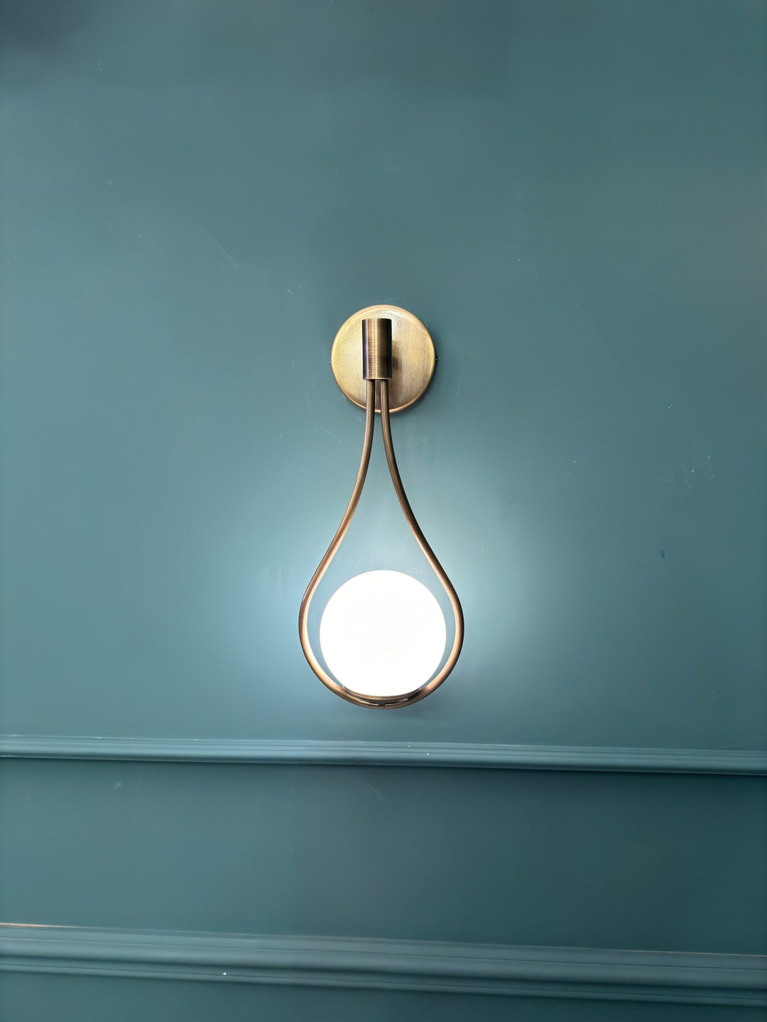 Drop Shape Wall Sconce, Modern Wall Sconce,minimalist Wall Sconce, Wall ...