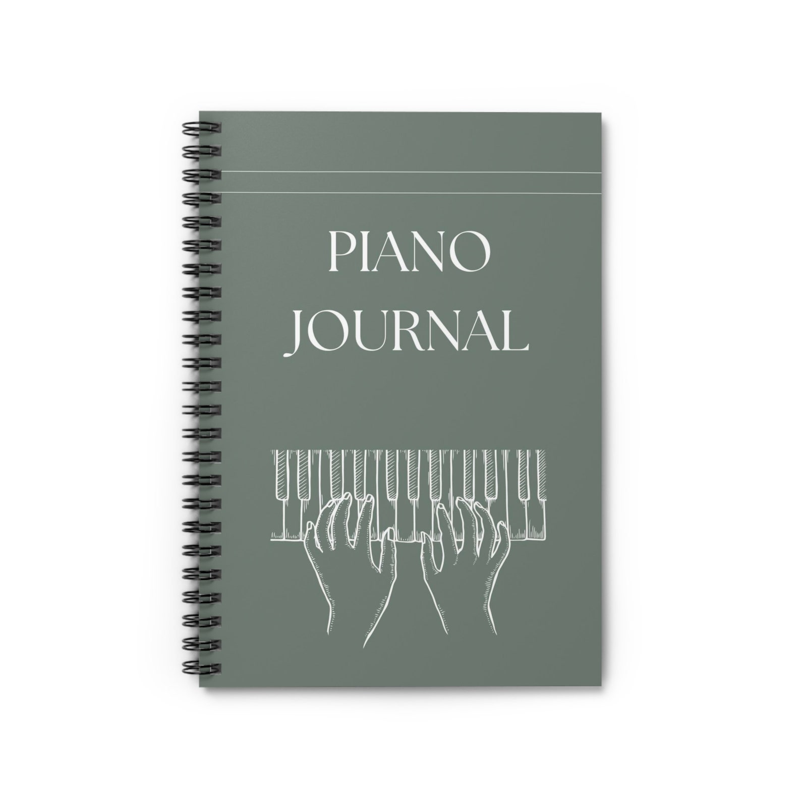 Piano Journal Practice Notes Gift for Pianist Gift for Musician Music ...