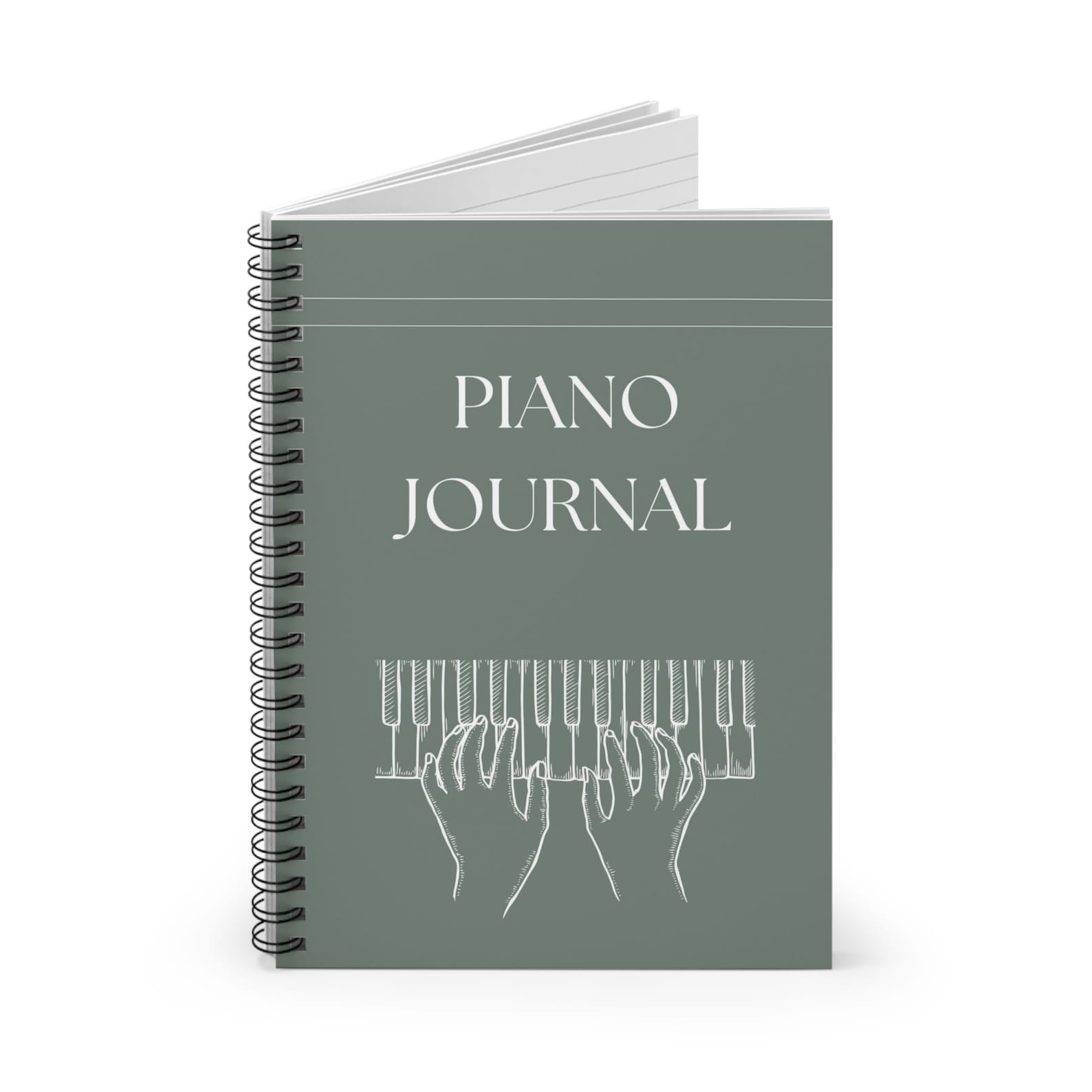 Piano Journal Practice Notes Gift for Pianist Gift for Musician Music ...