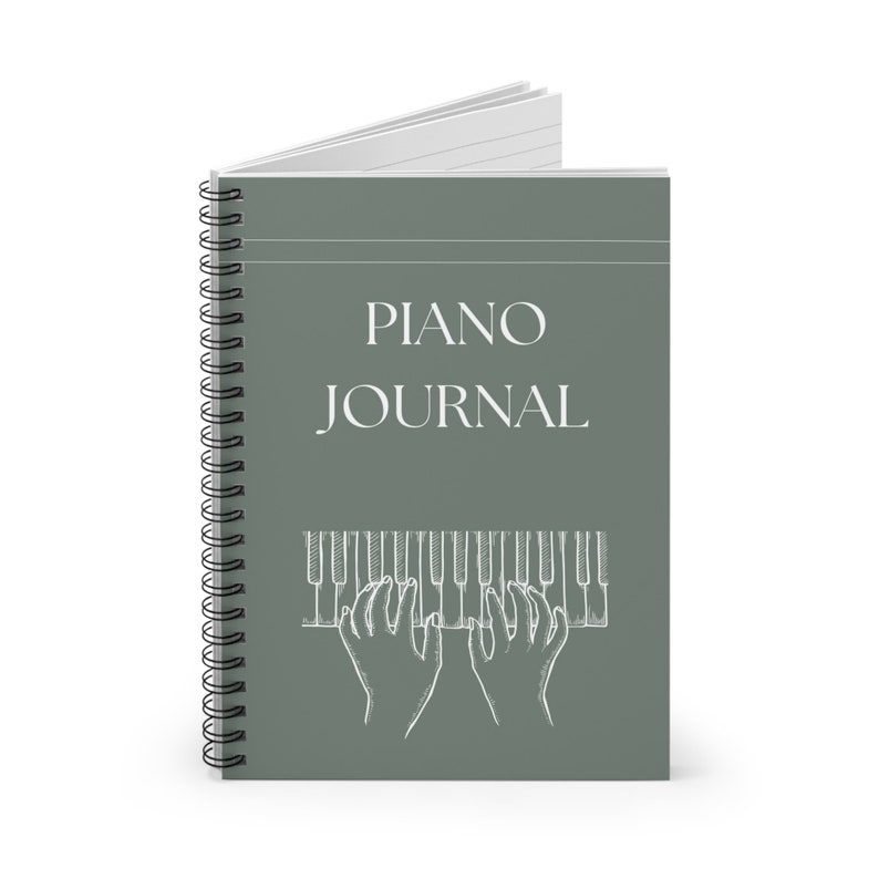Piano Journal Practice Notes Gift for Pianist Gift for Musician Music ...