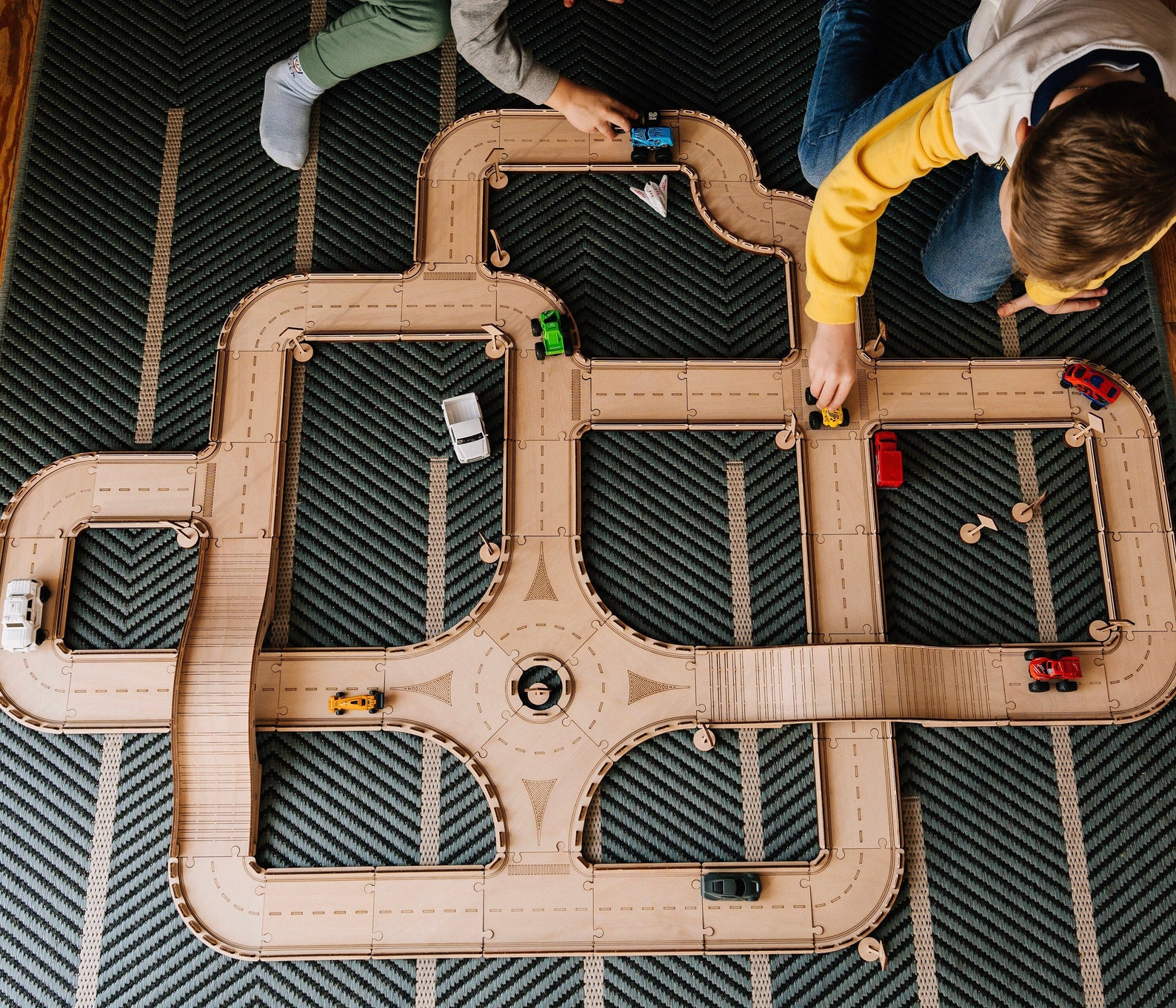 Race Car Track Hot Wheels Play Car Toys Track Personalized Birthday ...