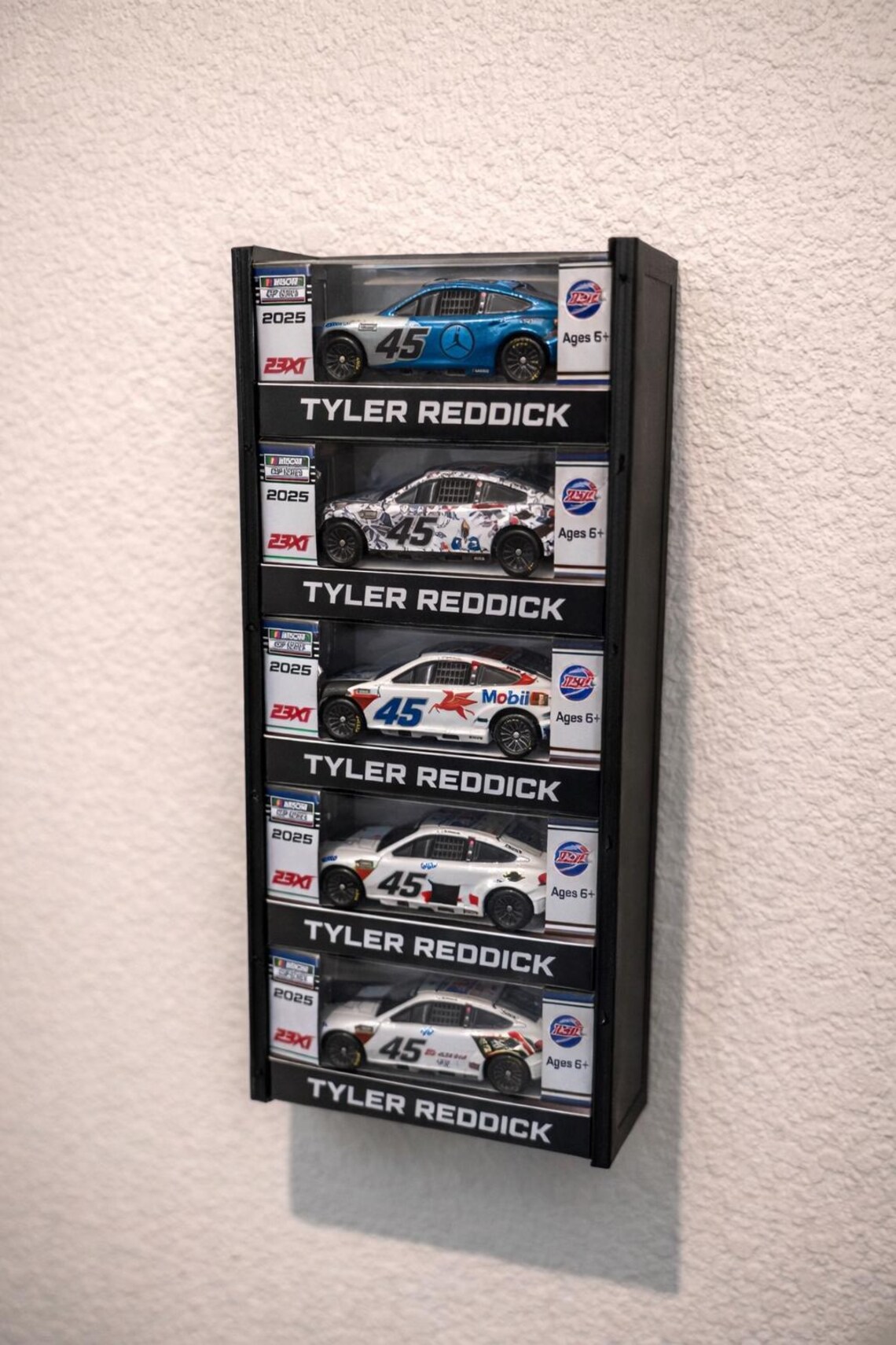 1:64 NASCAR 5 Stack Display Table/shelf Wall Mounted Fits Cup Xfinity ...