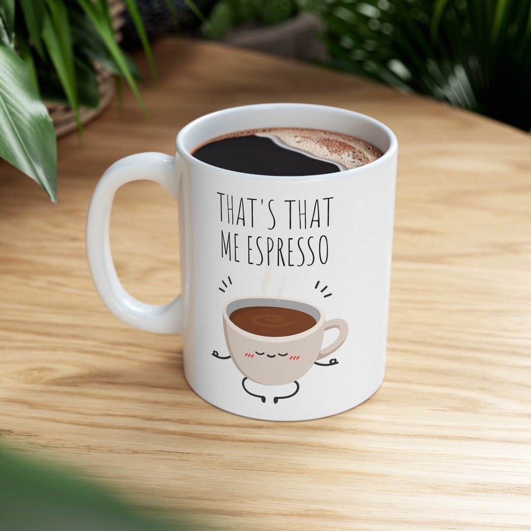 That's That Me Espresso Coffee Mug, Sabrina Carpenter Mug, Song Quote ...