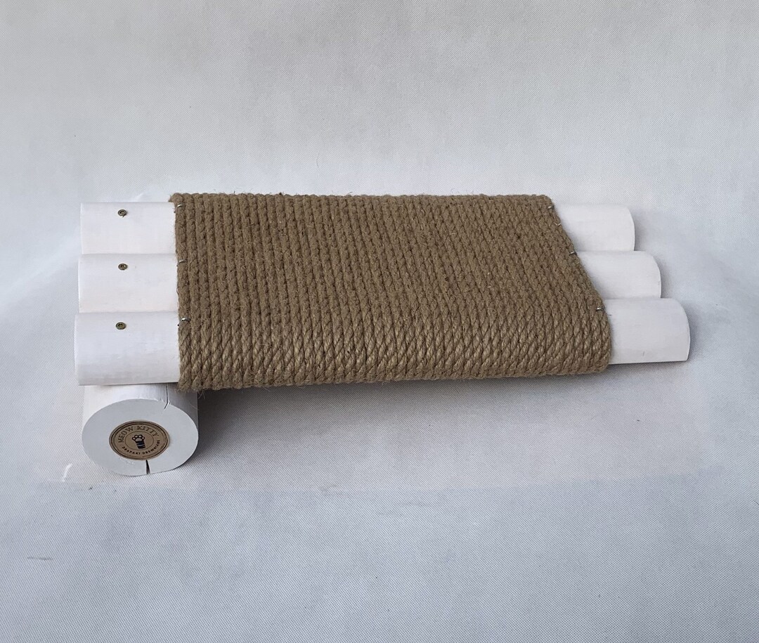 White Wooden Pine Scratching Post for Cats Kittens - Etsy