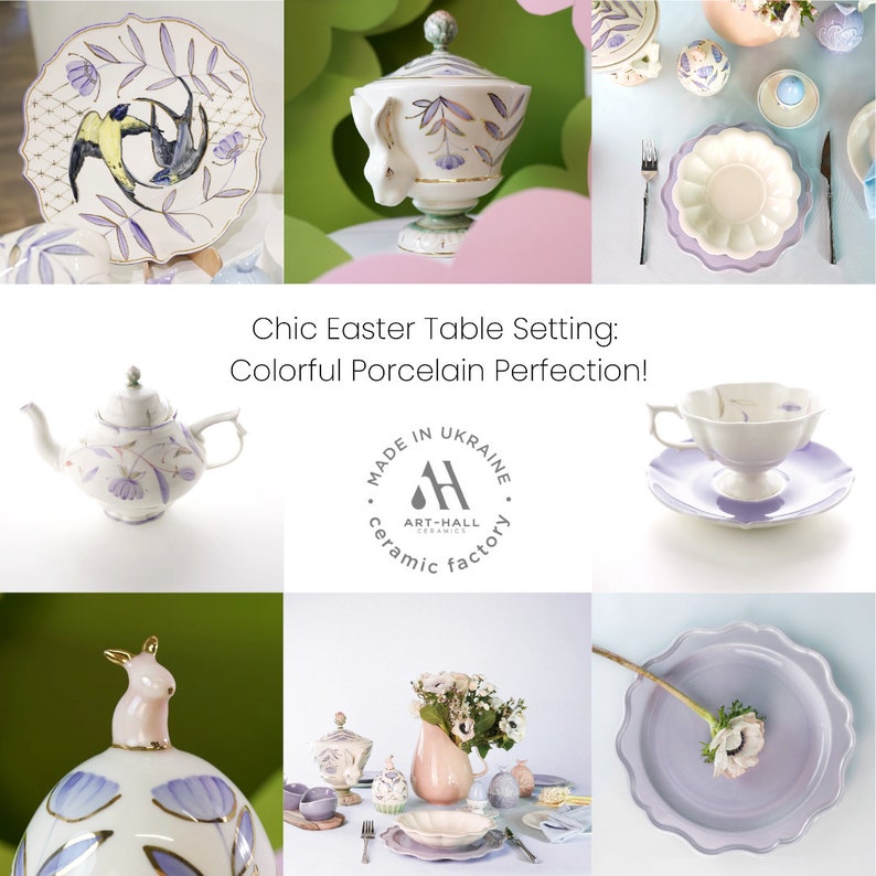 Ceramic Plate Fruit Plate Dessert Porcelain Plate Wedding Serving Dish ...