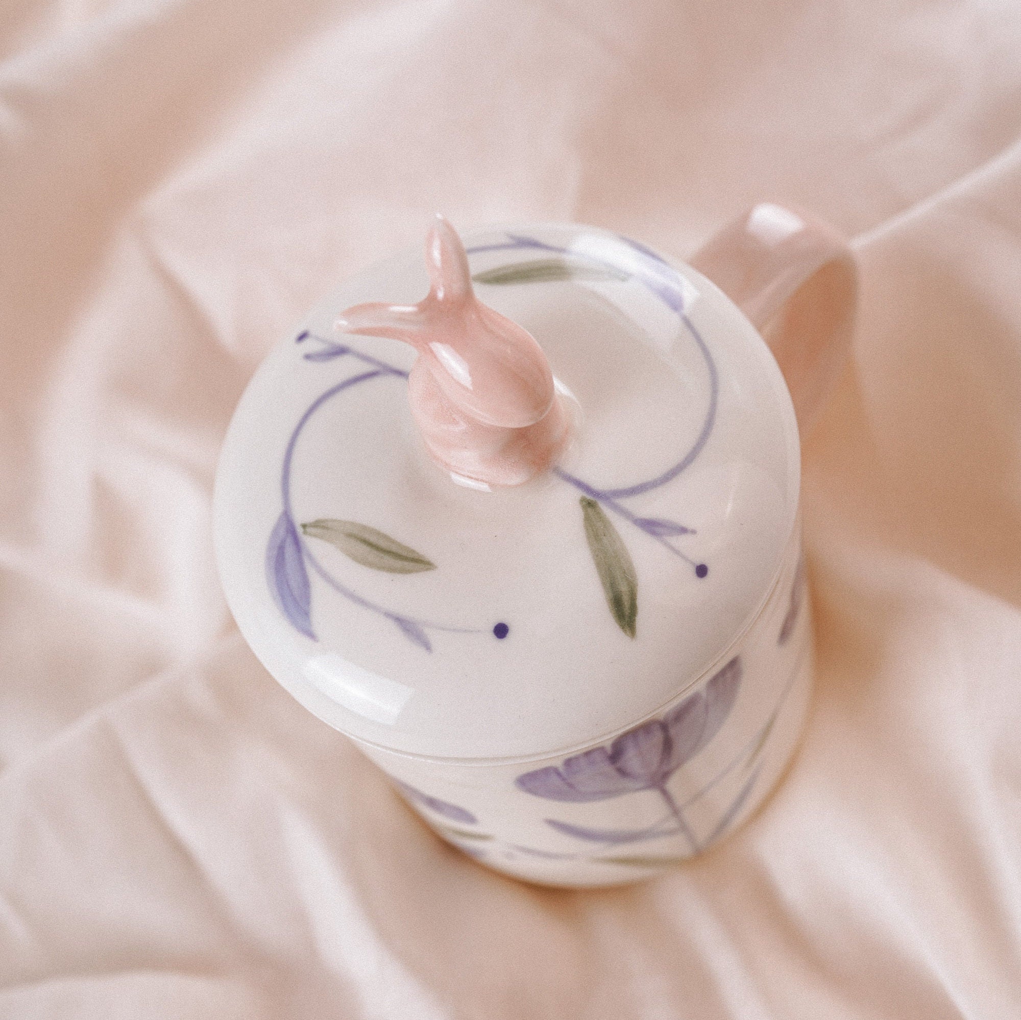 Tea Cup Ceramic Unique Coffee Mugs Pottery Rabbit Lover Gift Porcelain ...