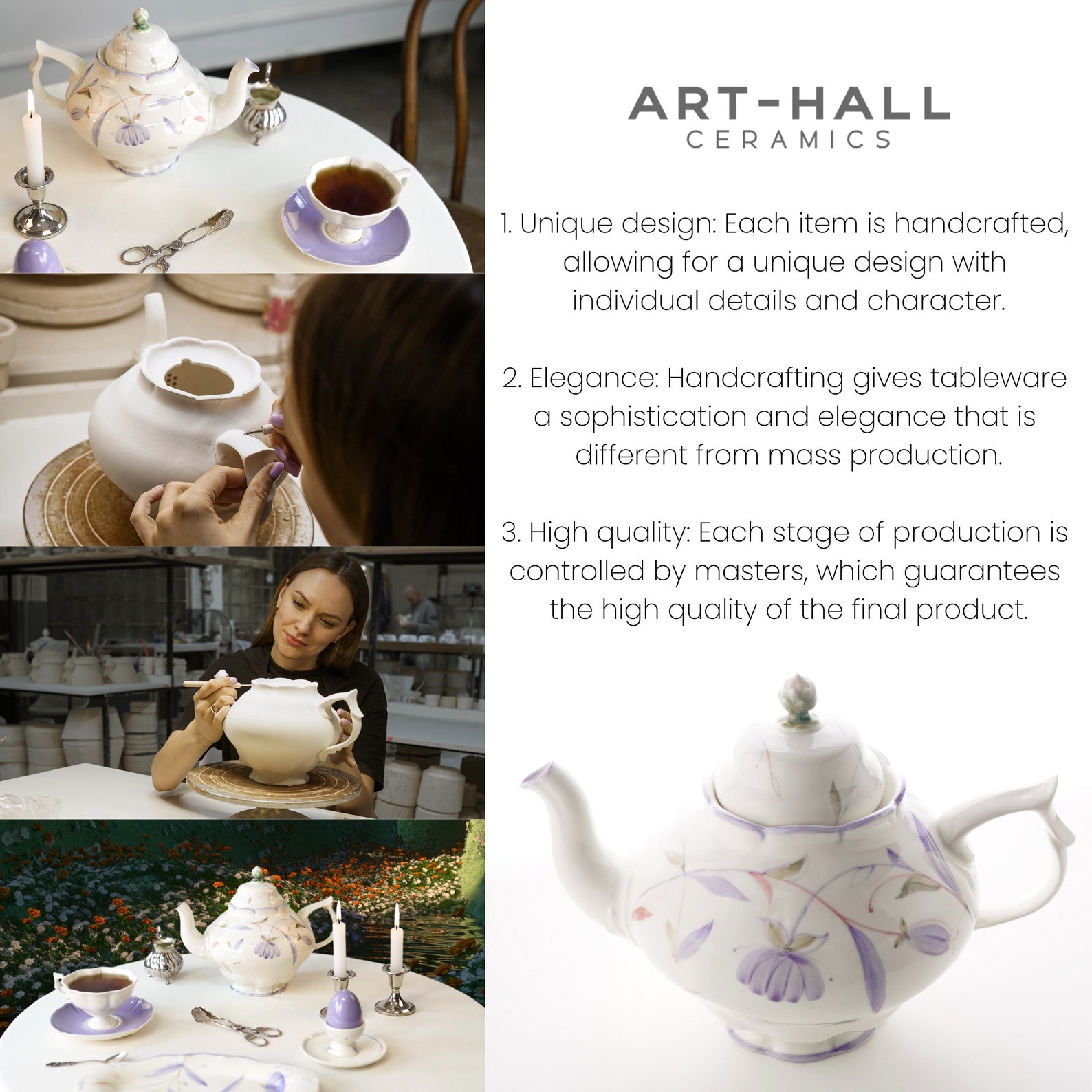 Ceramic Plate Fruit Plate Dessert Porcelain Plate Wedding Serving Dish ...