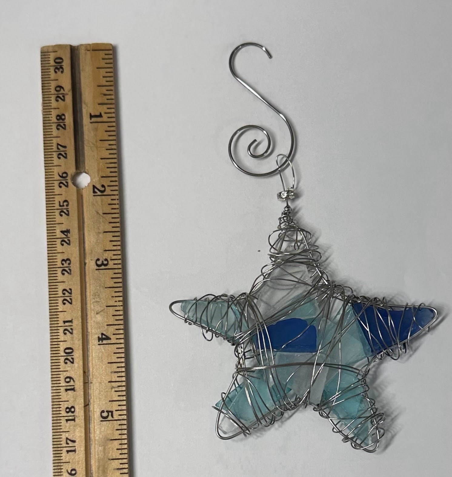 Sea Glass Star Ornament/suncatcher - Etsy