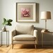 Rose Gold Wall Art, Botanical Print, Floral Artwork, Home Decor, Modern ...