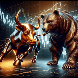 Financial Trading Journal, Stock Market Trading Bull and Bear, Options ...