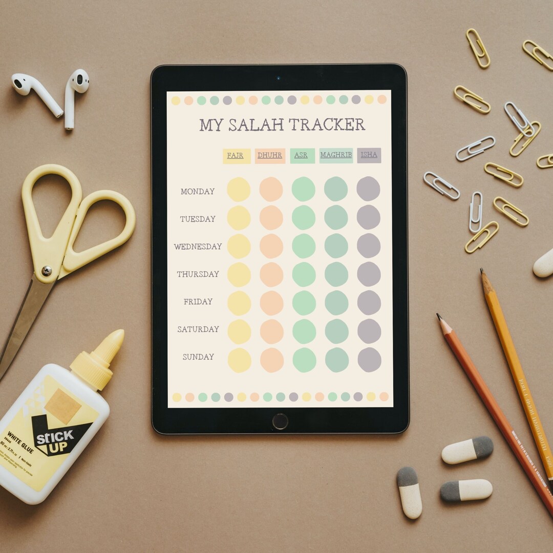 MY SALAH TRACKER! Teaching Kids the Importance of Prayer is Made Fun ...