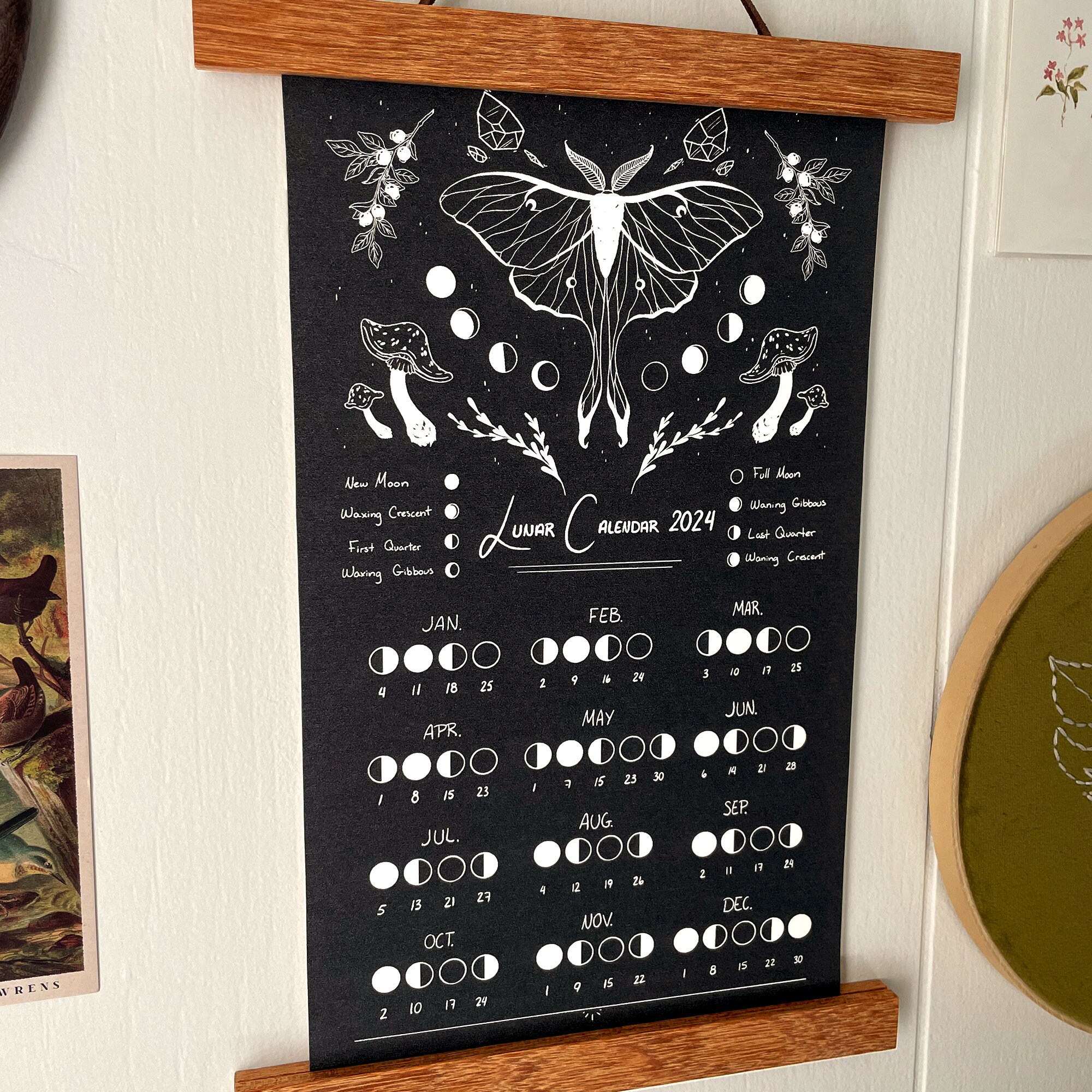 2024 Lunar Calendar - Etsy