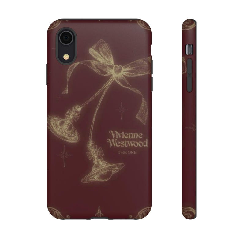 Vivienne Westwood Dark Red Maroon Fashion NANA Phone Case - Etsy