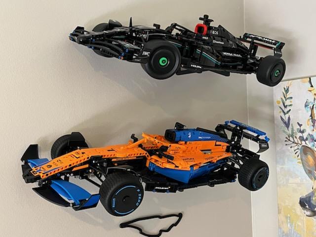 Wall Mount for LEGO Mclaren F1 Car - Etsy