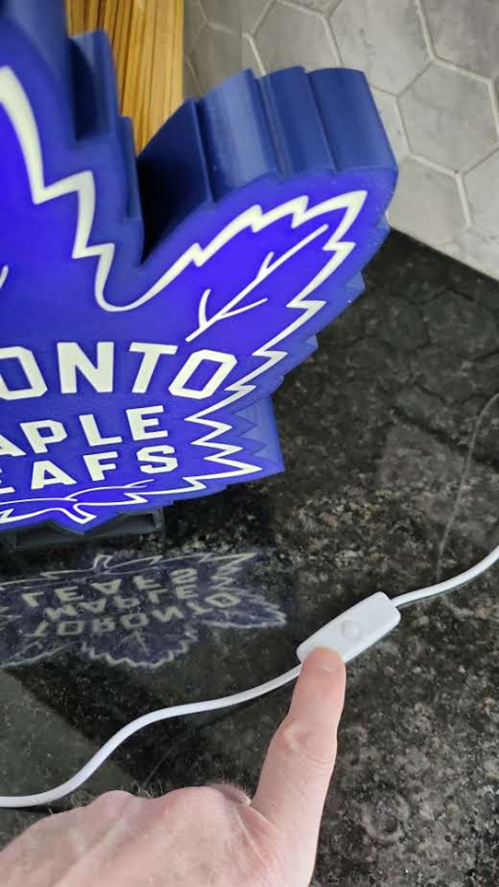 Toronto Maple Leafs Sign With Light LED Sign Nhl Hockey Gift for Men ...
