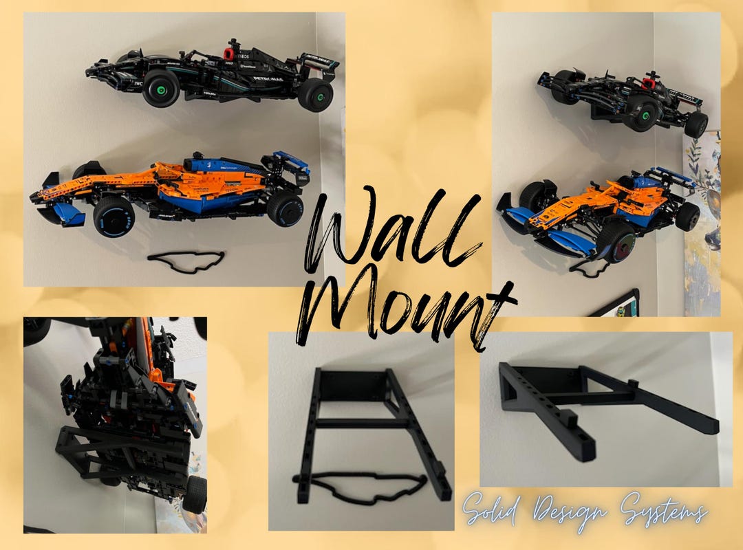Wall Mount for LEGO Mclaren F1 Car - Etsy