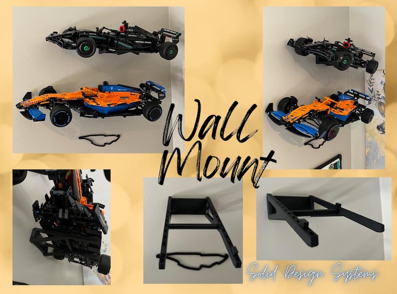 Wall Mount for LEGO Mclaren F1 Car - Etsy